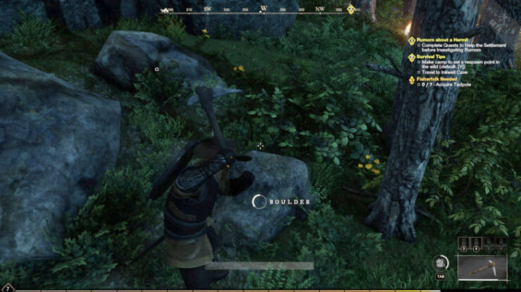 Where Are Boulders & How Do You Mine Them in New World?