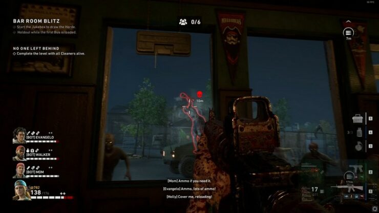 How to Finish the Bar Room Blitz in Back 4 Blood