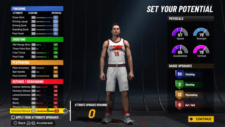 The Best Power Forward Interior Finisher Build in NBA 2K22