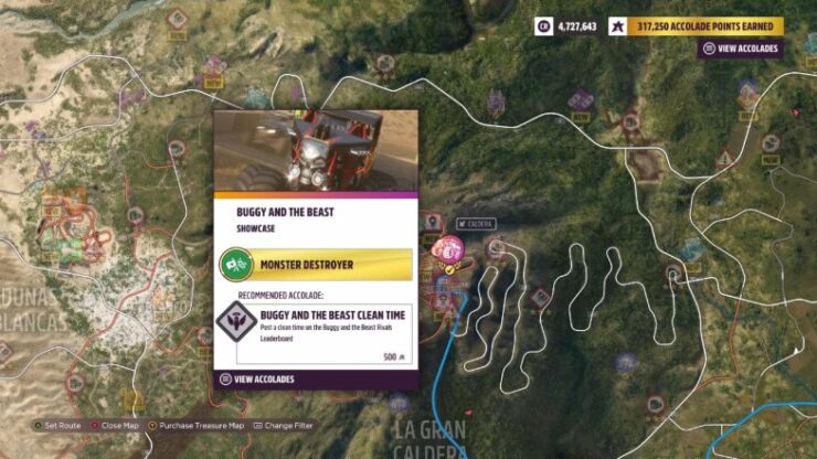 How to Get All Buggy & the Beast Accolades in FH5