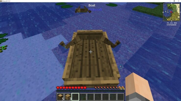 How to Get Out of a Boat in Minecraft | DiamondLobby