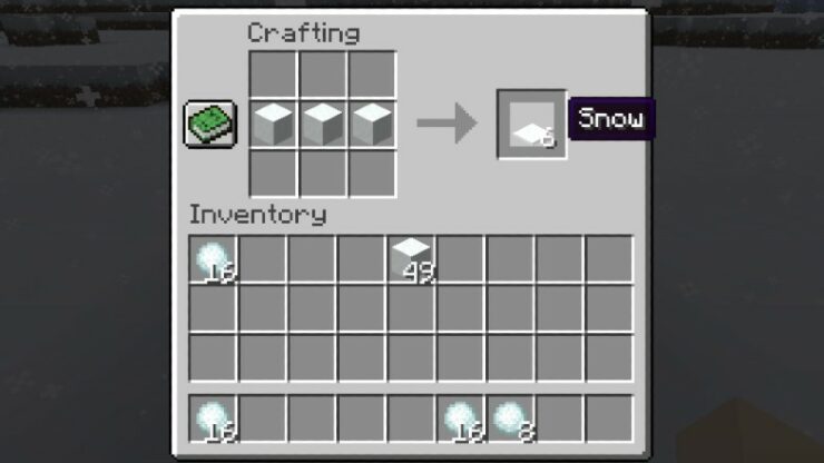 How to Make it Snow in Minecraft | DiamondLobby