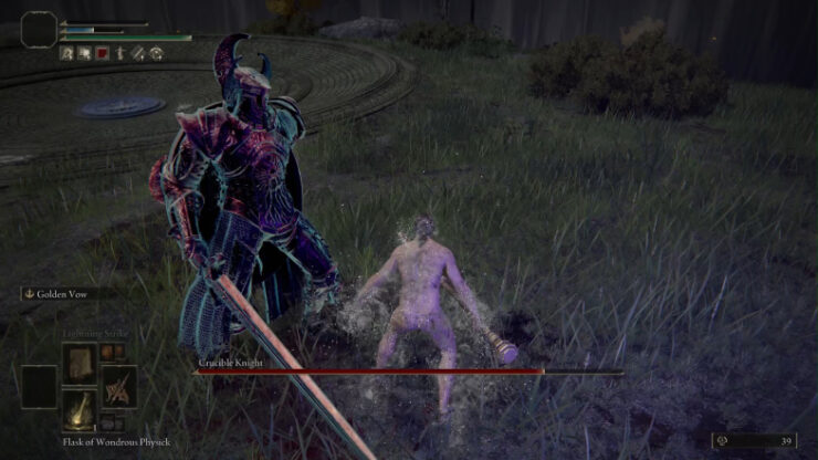 How to Defeat the Crucible Knight in Elden Ring