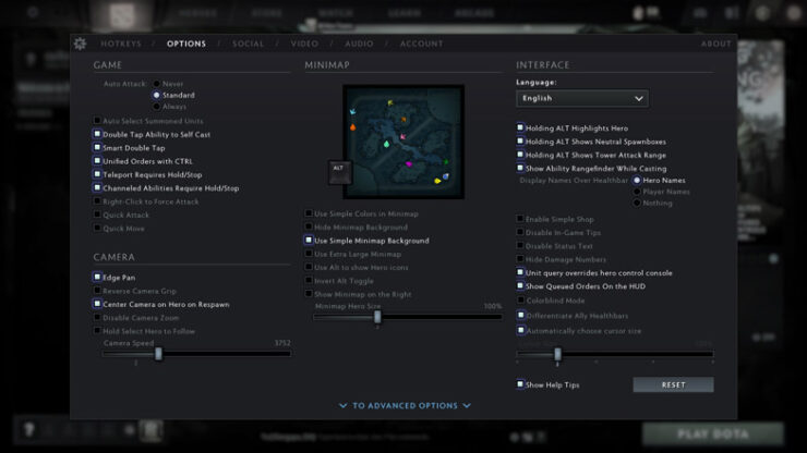 Best Dota 2 Settings | DiamondLobby