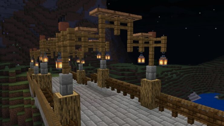 How to Build a Bridge in Minecraft | DiamondLobby