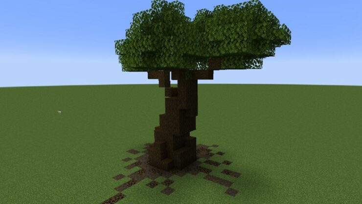How To Build A Custom Tree In Minecraft Diamondlobby