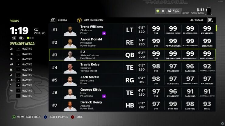 How to Control the Full Team in Madden 23