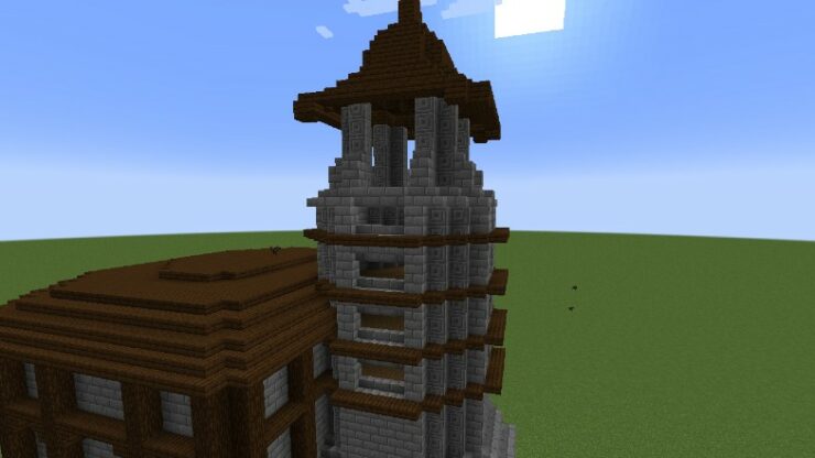 How to Build a Library in Minecraft | DiamondLobby