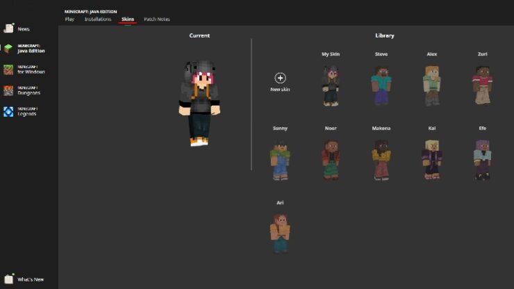 How to Change Your Skin in Minecraft