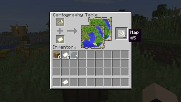 How to Make a Cartography Table in Minecraft | DiamondLobby