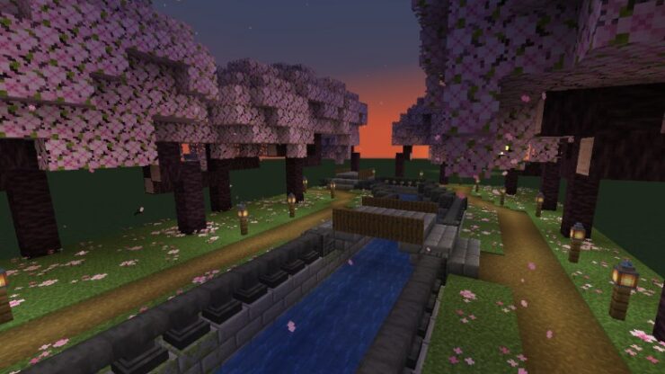 5 Adorable Cherry Blossom Minecraft Builds | DiamondLobby