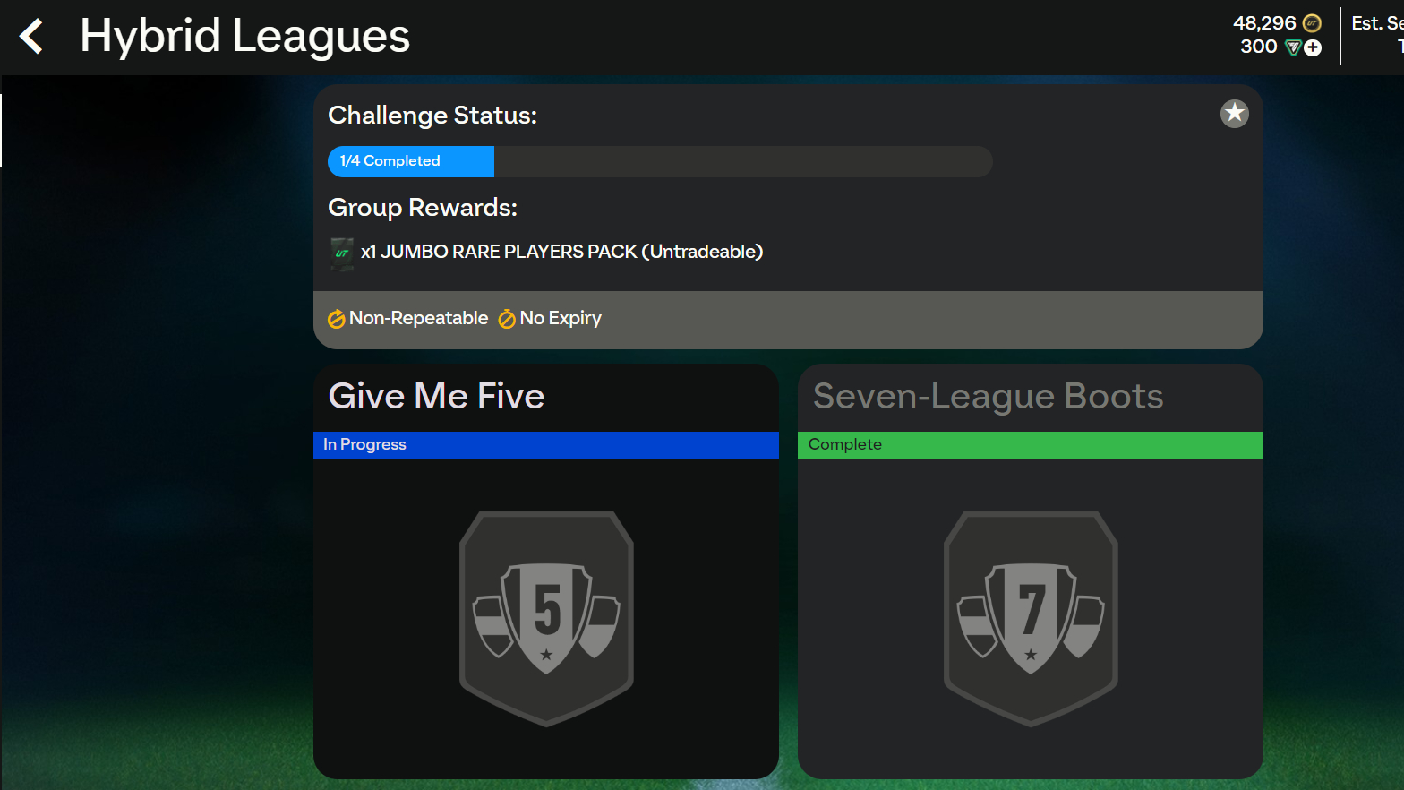 Seven-League Boots SBC Solution for FC 24